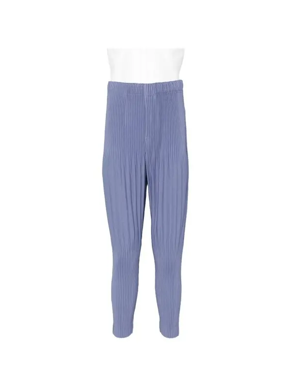 Issey Miyake Pleated Trousers - Purple