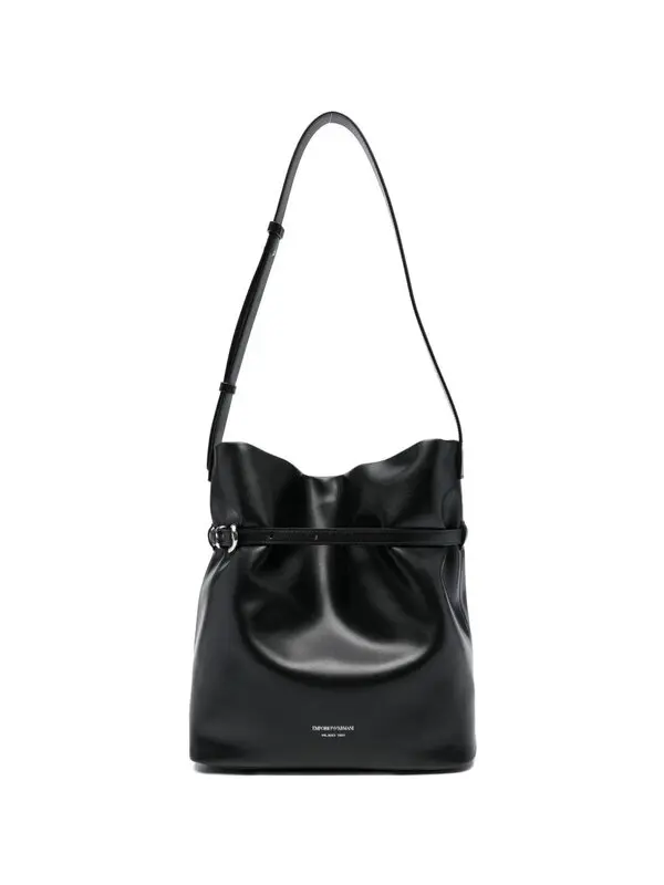 Emporio Armani Medium Leather Bucket Bag