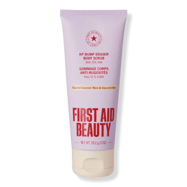 FIRST AID BEAUTY Travel Bump Eraser Body Scrub With 10% Aha Toasted Coconut - One-color