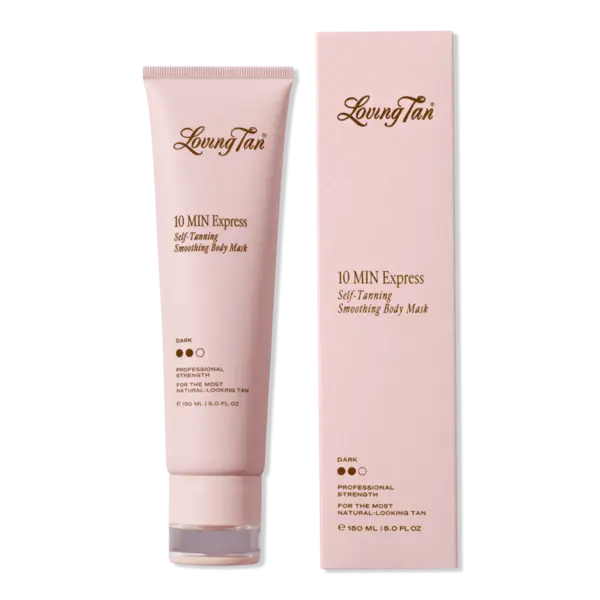 LOVING TAN 10 Min Express Self-tanning Smoothing Body Mask - One-color