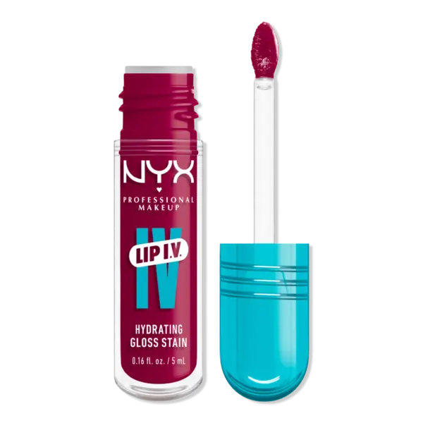 NYX PROFESSIONAL MAKEUP Lip Iv Hydrating Gloss Stain - Magenta Mist