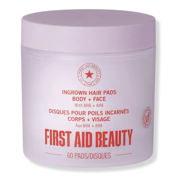 FIRST AID BEAUTY Ingrown Hair Pads With Bha + Aha - One-color