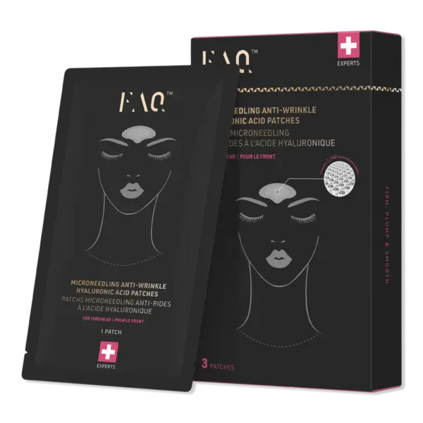 Foreo Faq Microneedling Hyaluronic Acid Patches For Forehead - One-color