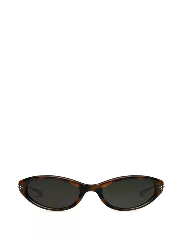 GENTLE MONSTER Browline Crepe Sunglasses - Brown