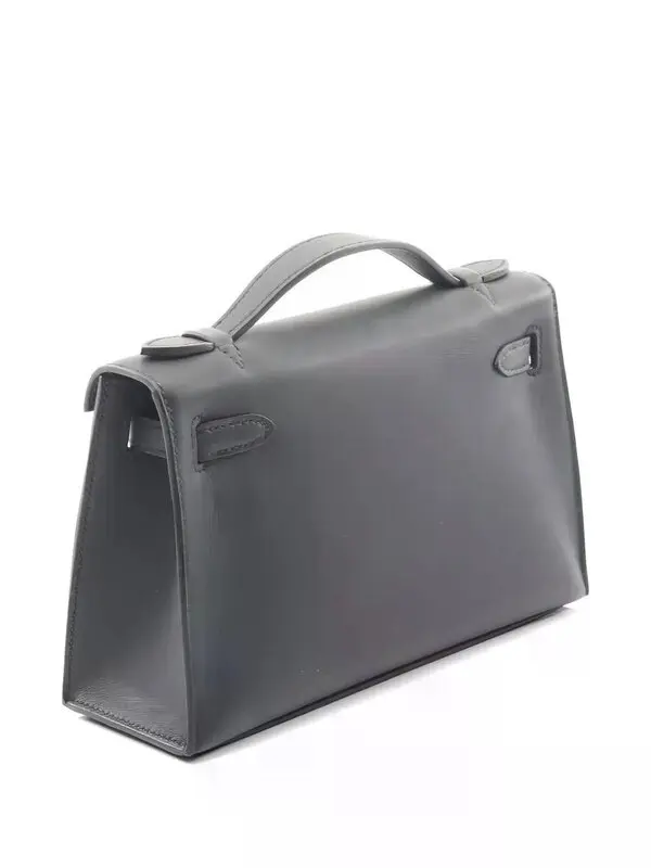 Hermès Pochette Kelly Top-handle Mini Bag - Black