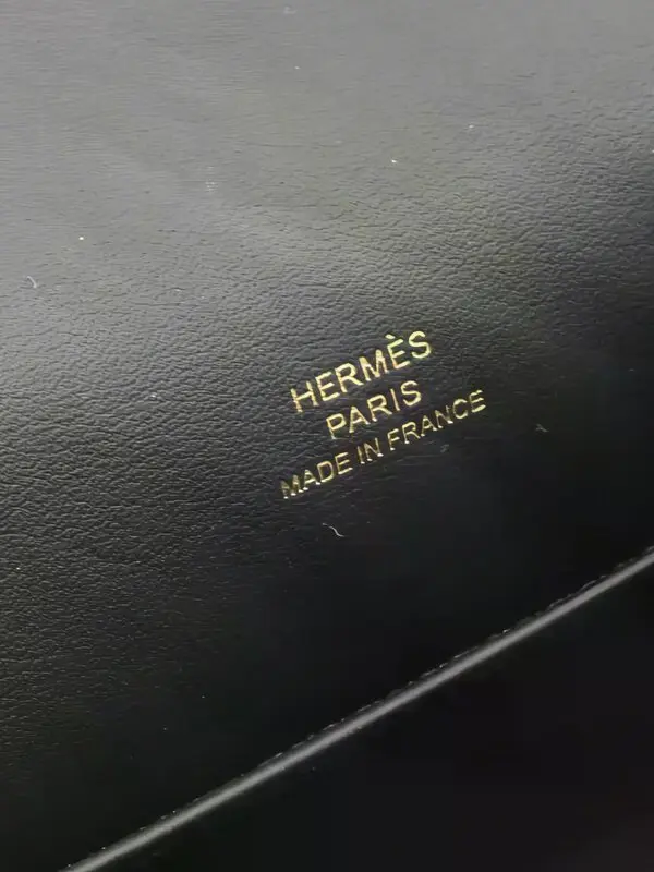Hermès Pochette Kelly Top-handle Mini Bag - Black