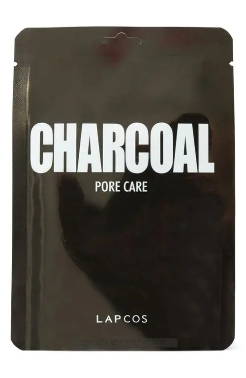 LAPCOS Charcoal Pore Care Sheet Mask - Black