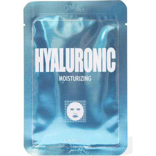 LAPCOS Derma Hyaluronic Acid Hydrating Sheet Mask - Blue