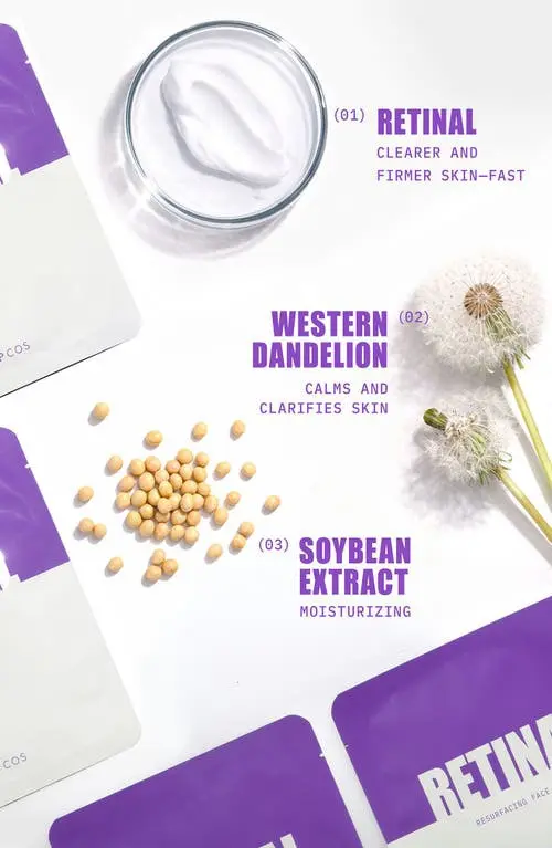 LAPCOS Retinal Resurfacing Sheet Mask