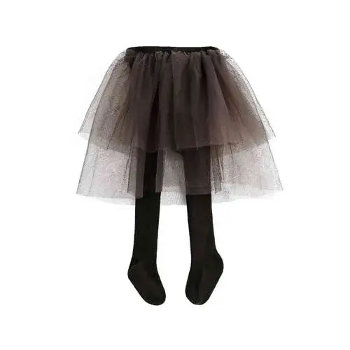 TULLEEN Tulle Twirl Skirt - Brown