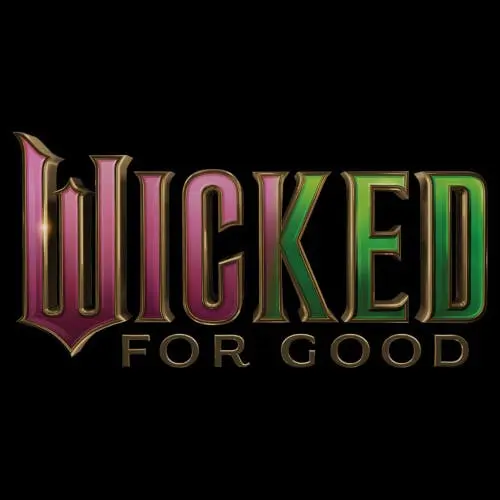 WICKED: FOR GOOD Official Pink And Green Logo Short Sleeve Graphic T-shirt
