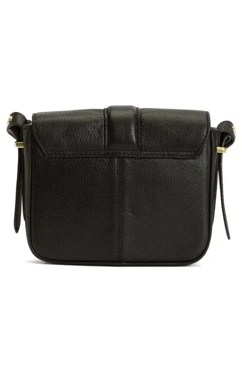 Barbour Leather Crossbody Bag - Black