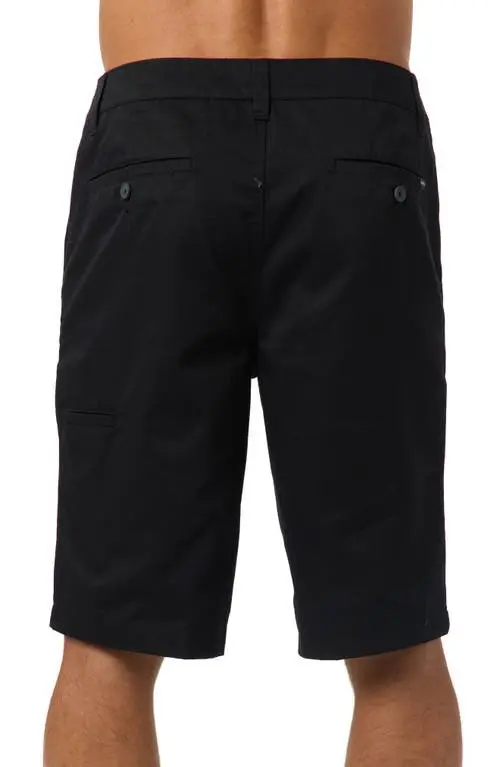 O'Neill Redwood Relaxed Fit Chino Shorts - Black
