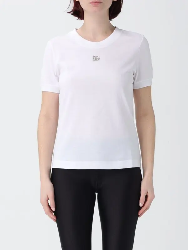 Dolce & Gabbana Embellished T-shirt - White