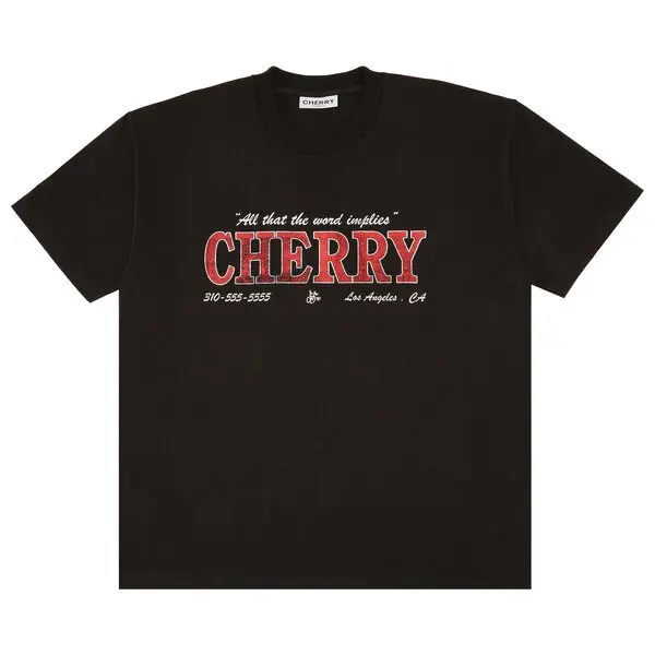 CHERRY LA City Of Champions T-shirt - Black