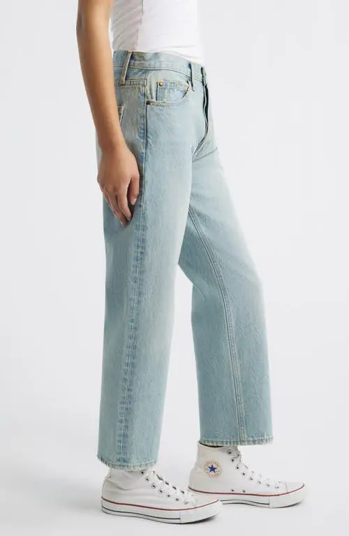 The Great. The Wayne Crop Straight Leg Jeans
