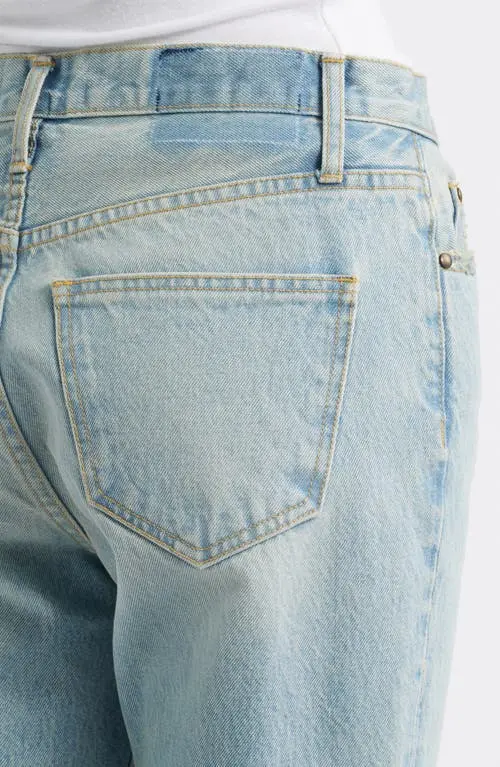 The Great. The Wayne Crop Straight Leg Jeans