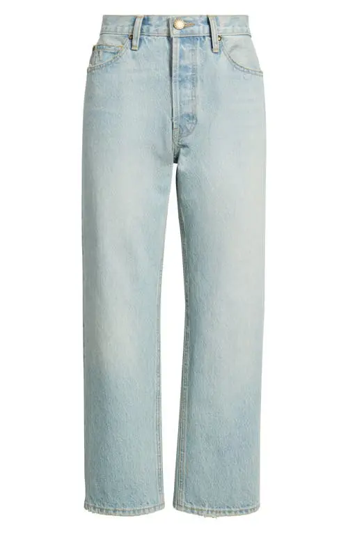 The Great. The Wayne Crop Straight Leg Jeans