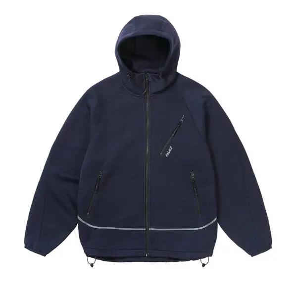 PALACE Sporty Zip Hood 'deep Sea - Blue