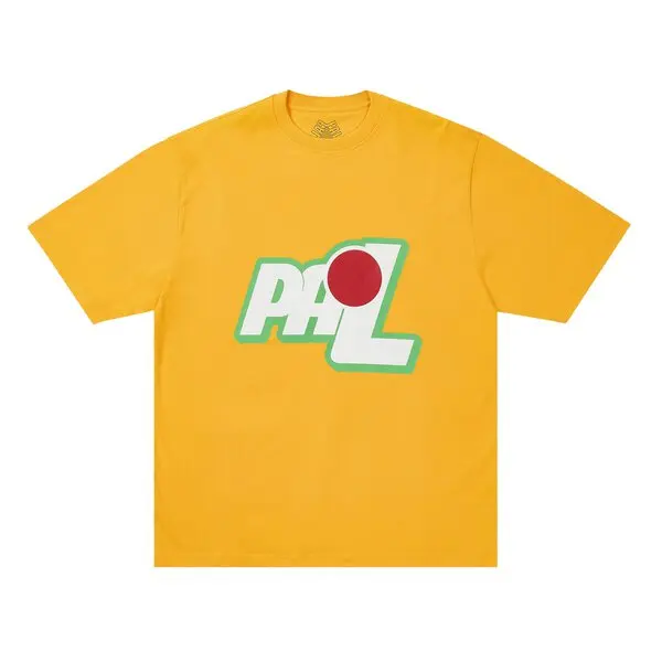 PALACE P-up T-shirt 'sunny - Yellow