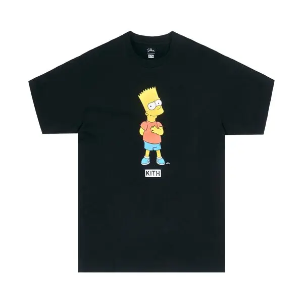Kith For The Simpsons Bart Tee - Black