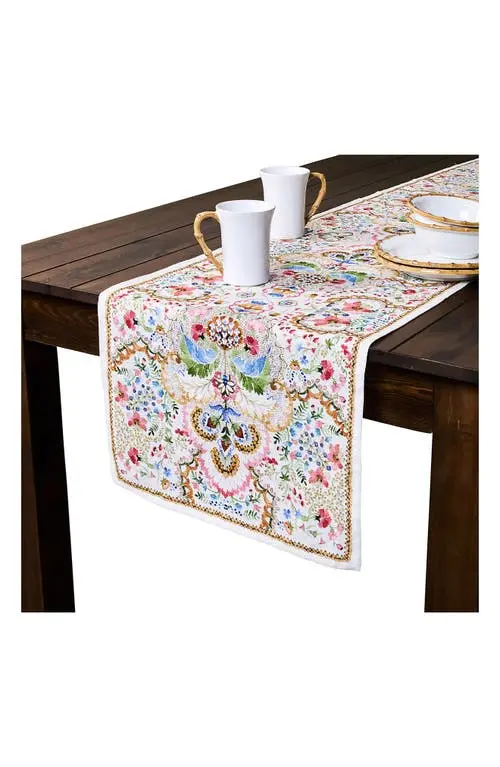 JULISKA Sofia Linen Table Runner