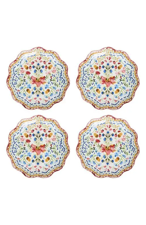 JULISKA Sofai Set Of 4 Side/cocktail Plates
