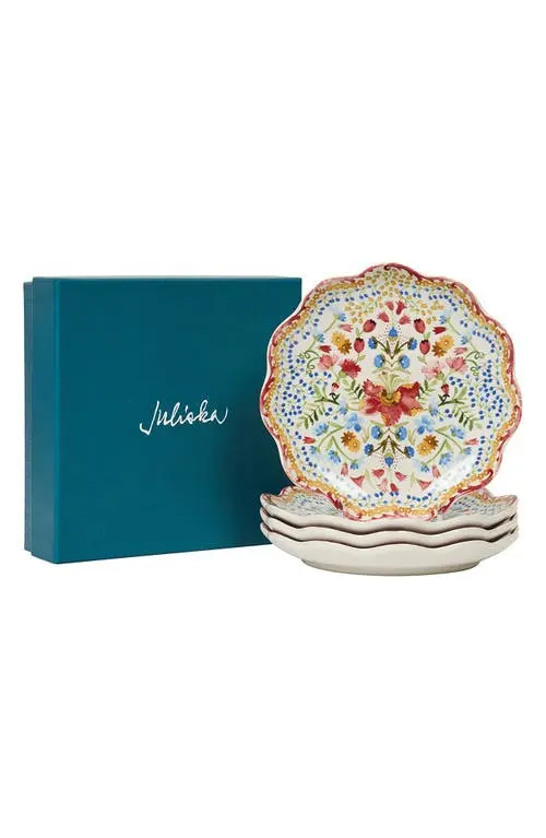 JULISKA Sofai Set Of 4 Side/cocktail Plates