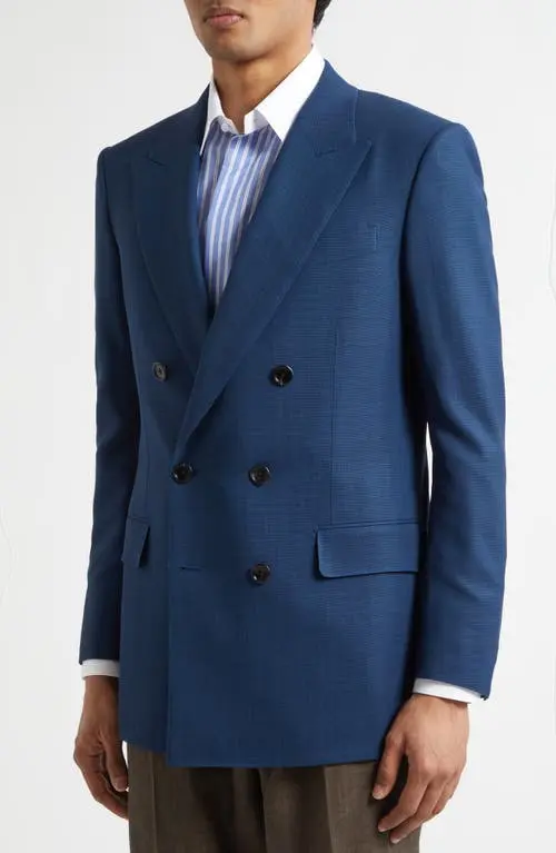 TOM FORD Multiplies Double Breasted Wool Blazer