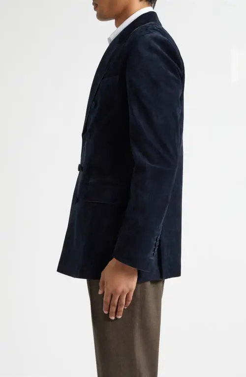 TOM FORD Cashmere Suede Peacoat