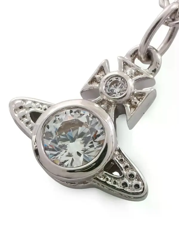 VIVIENNE WESTWOOD Rhinestone Orb Necklace