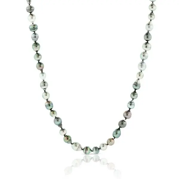 Benbridge 64" Cultured South Sea Tahitian Pearl Strand Necklace - Multicolored