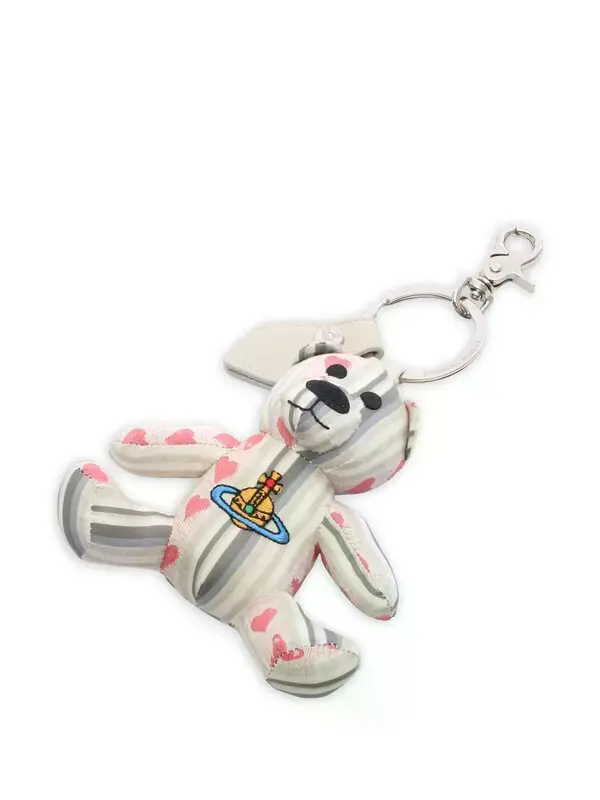 VIVIENNE WESTWOOD 2020s Teddy-bear Keyring - Neutrals