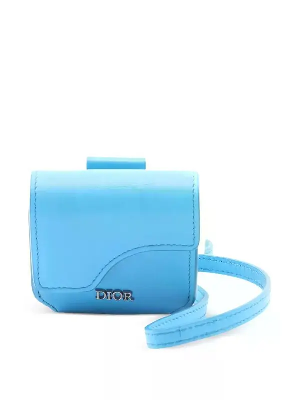Dior 2010s Saddle Airpods Pro Case - Blue