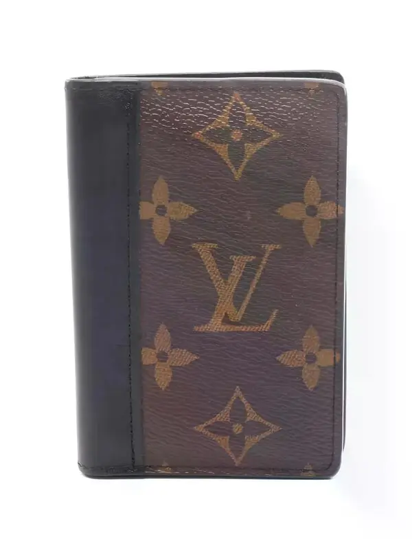 LOUIS VUITTON 2021 Pocket Organizer Monogram Card Holder - Brown