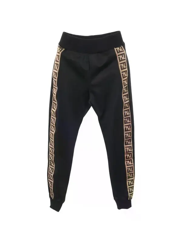 Fendi Fendirama Logo Track Trousers - Black
