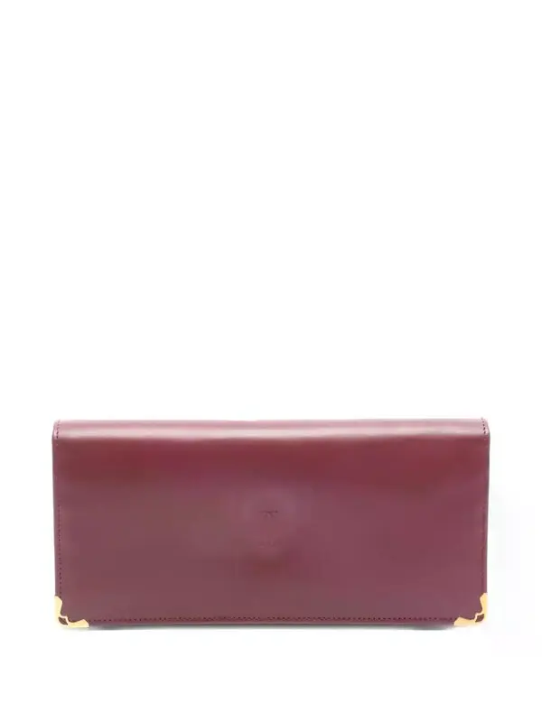 CARTIER 2010s Mast Line Bifold Long Wallet - Pink
