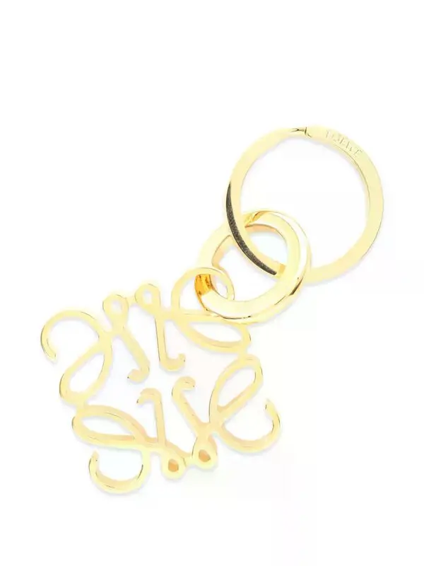 Loewe 2010s Anagram Charm Key Ring