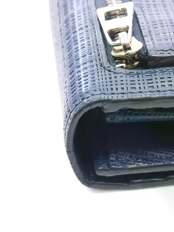 Loewe 2010s Linen Bi-fold Wallet