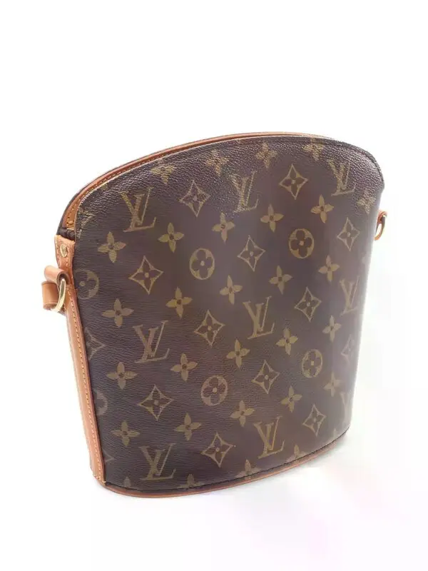LOUIS VUITTON 2001 Drouot Monogram Shoulder Bag