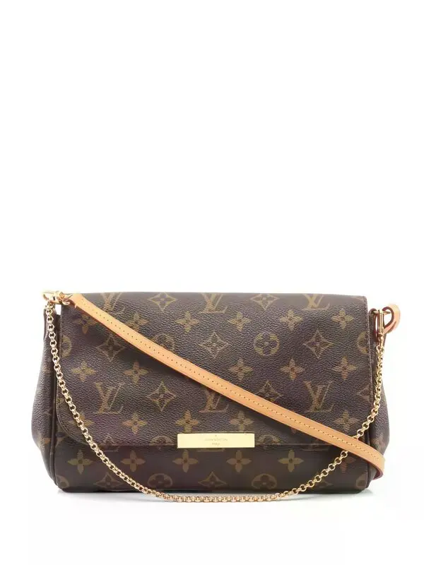LOUIS VUITTON 2016 Mm Favorite Monogram Handbag - Brown