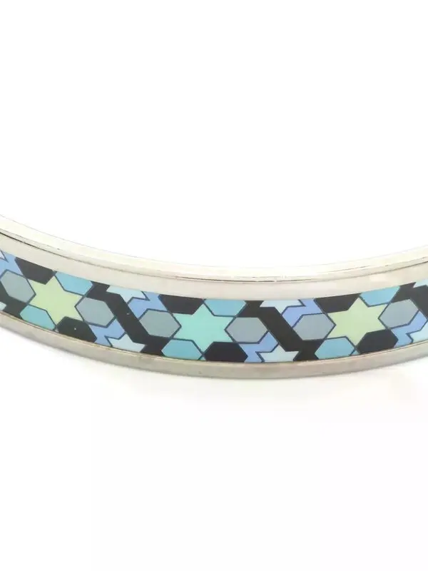 Hermès 10s Enamel Pm Cloisonne Enamel Bangle