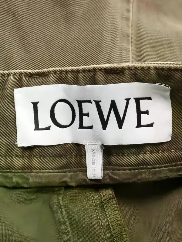Loewe 2010s Denim Cargo Trousers