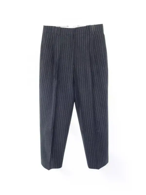 Celine 2010s Striped Wool Trousers