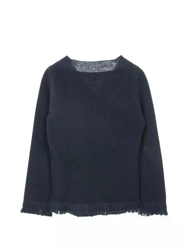 LOUIS VUITTON 2010s V-neck Sweater