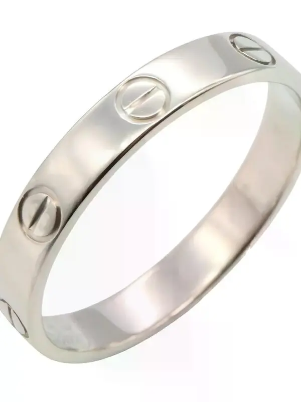 CARTIER 2010s Mini Love Engraved Ring