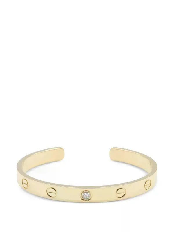 CARTIER 2010s Love Diamond Bracelet - Gold