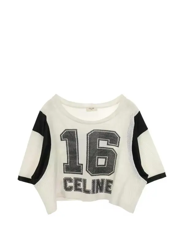 Celine 2010s Short Sleeve T-shirt - White