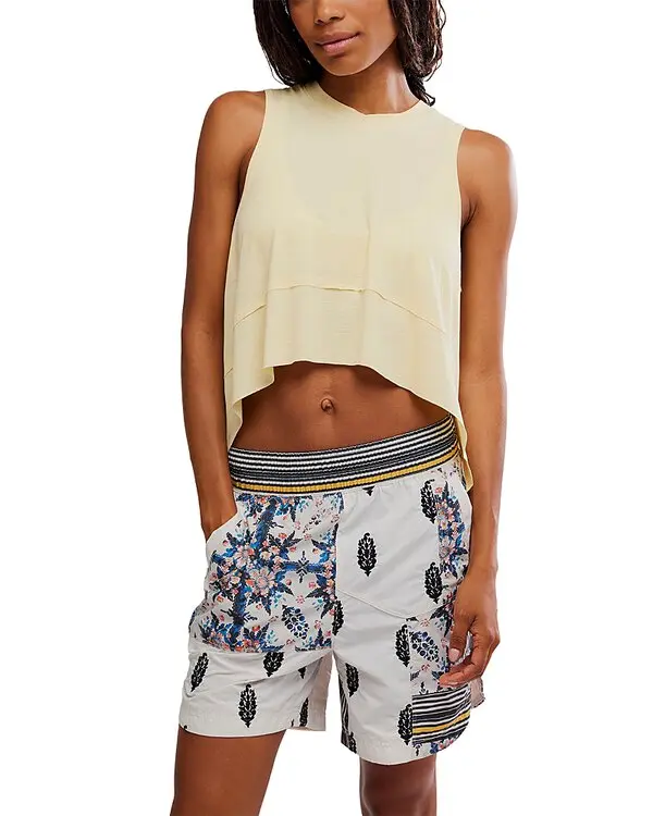 Free People Tempo Tank Top - Sunlit Yellow