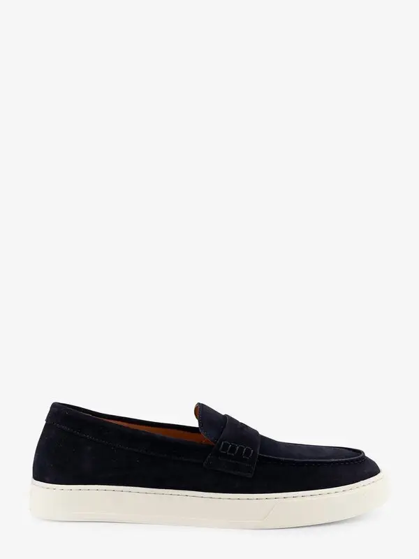 DOUCAL'S Visone Suede Loafers - Blue